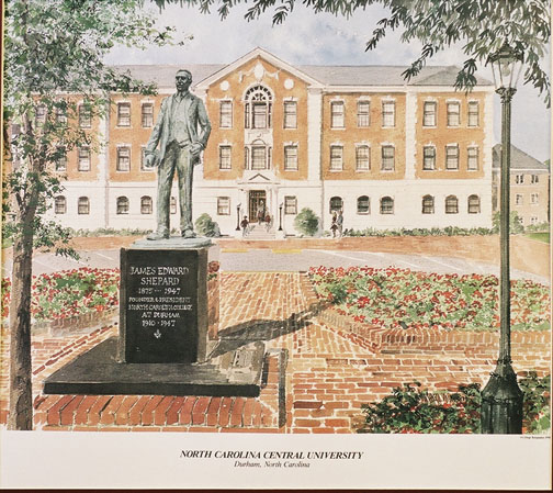 NCCU Heritage Print Large