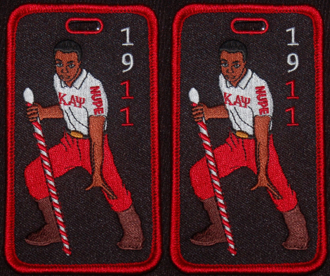 Kappa Stepper Embroidered Luggage Tags - Set of 2