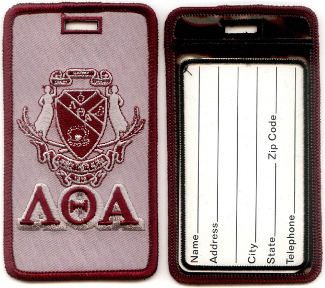 Lambda Theta Alpha Luggage Tags - Set of 2