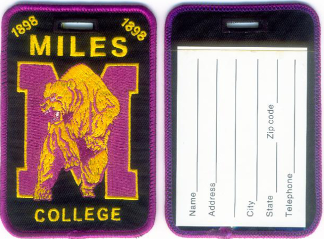 Morehouse College Large Embroidered Luggage Tags - Set of 2